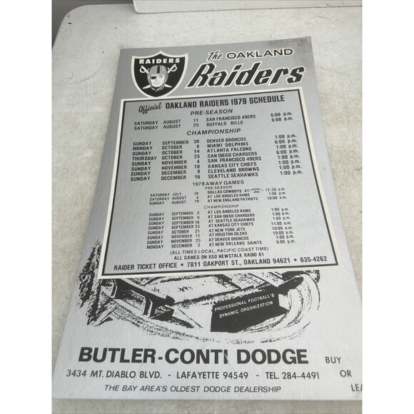 & Other Stories | Art | Vintage 979 Oakland Raiders Cardboard Poster ...